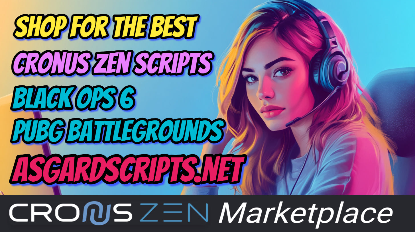 Asgard Scripts: Top Cronus Zen Scripts for Black Ops 6 & PUBG